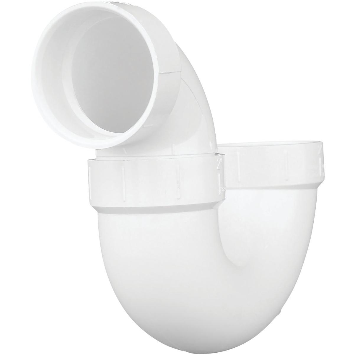 CHARLOTTE PIPE Charlotte Pipe 2 In. White PVC P-Trap | Sheraton Mall
