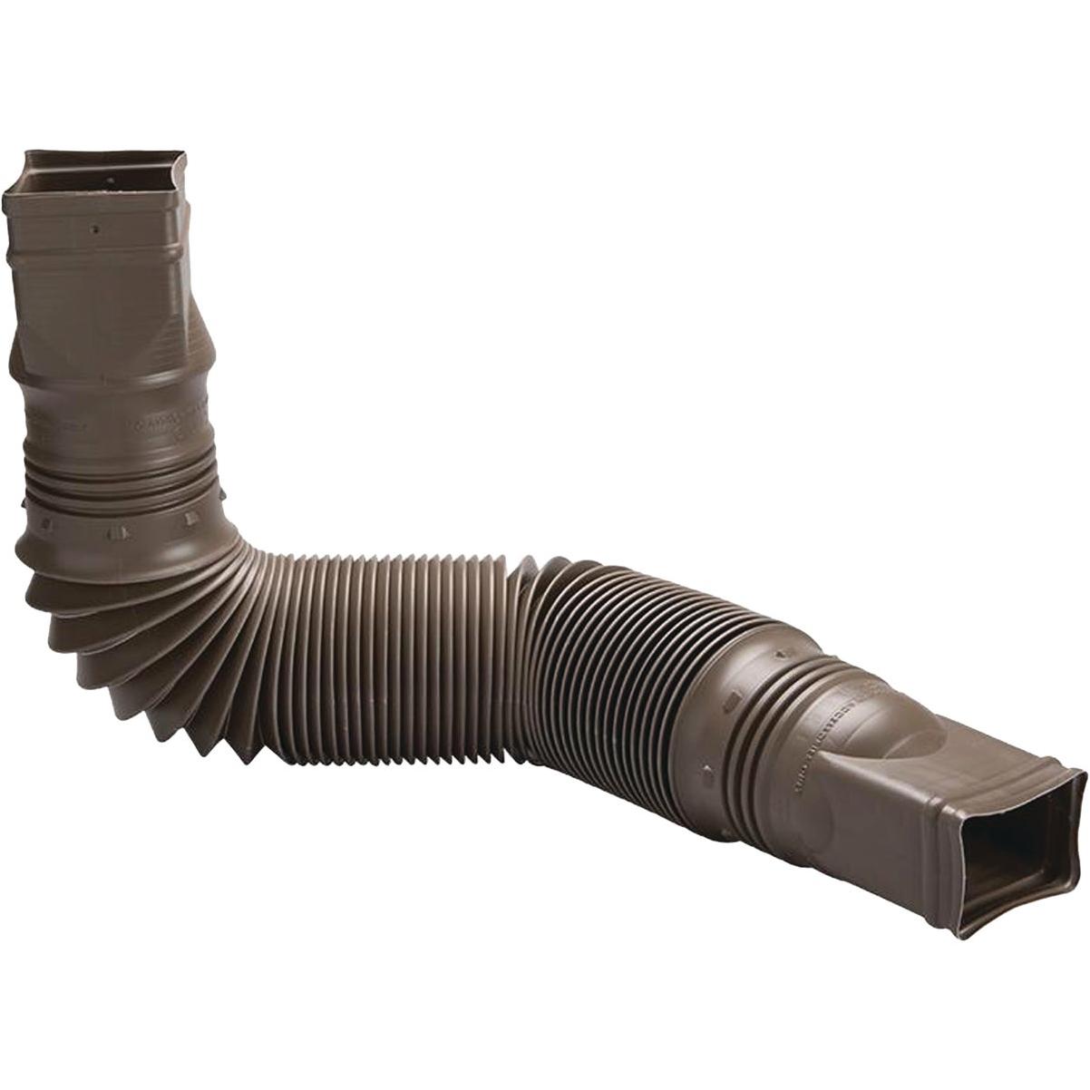 Amerimax Flex-A-Spout Brown Vinyl Downspout Extension | Sheraton Mall