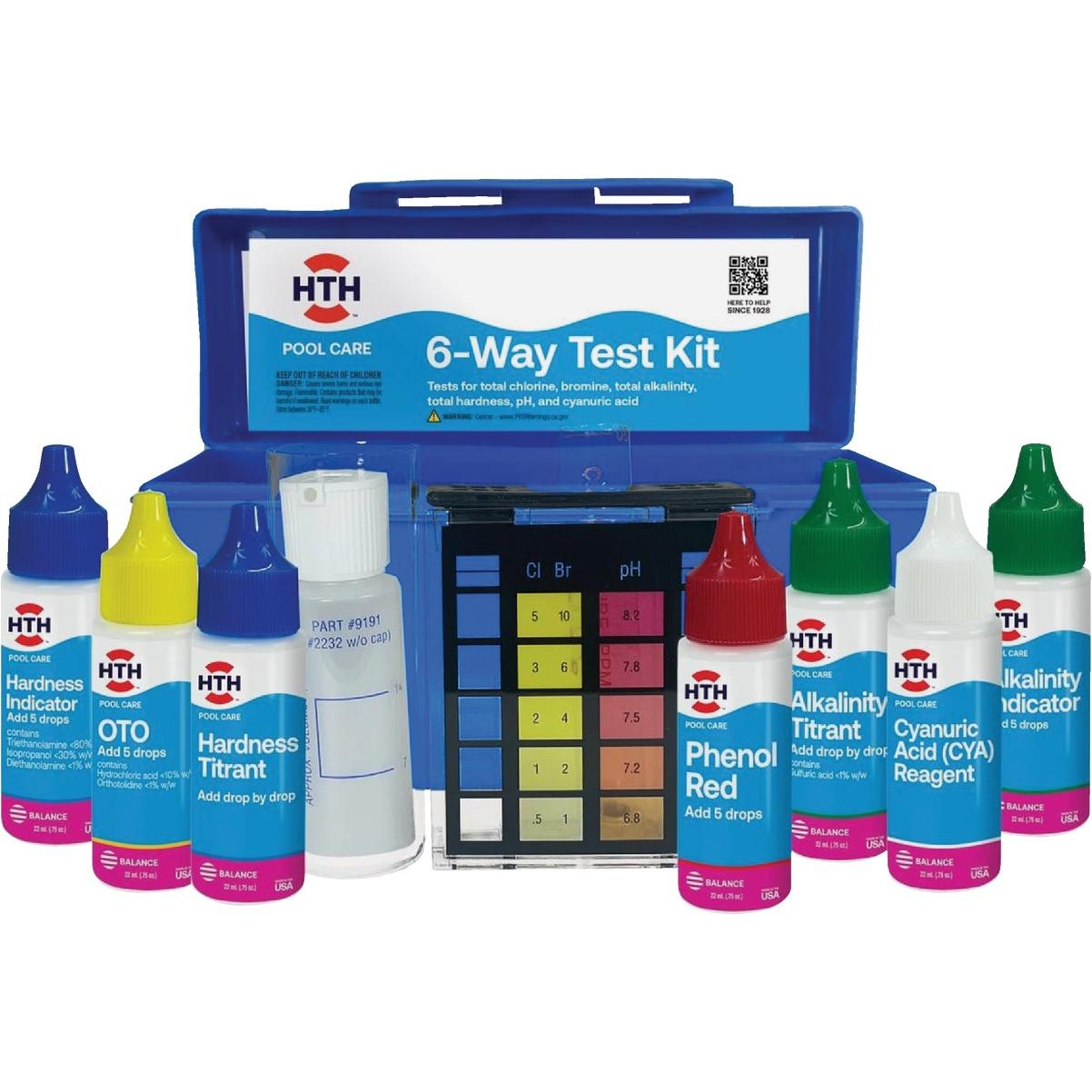 HTH Pool Care 6-Way Test Kit | Sheraton Mall