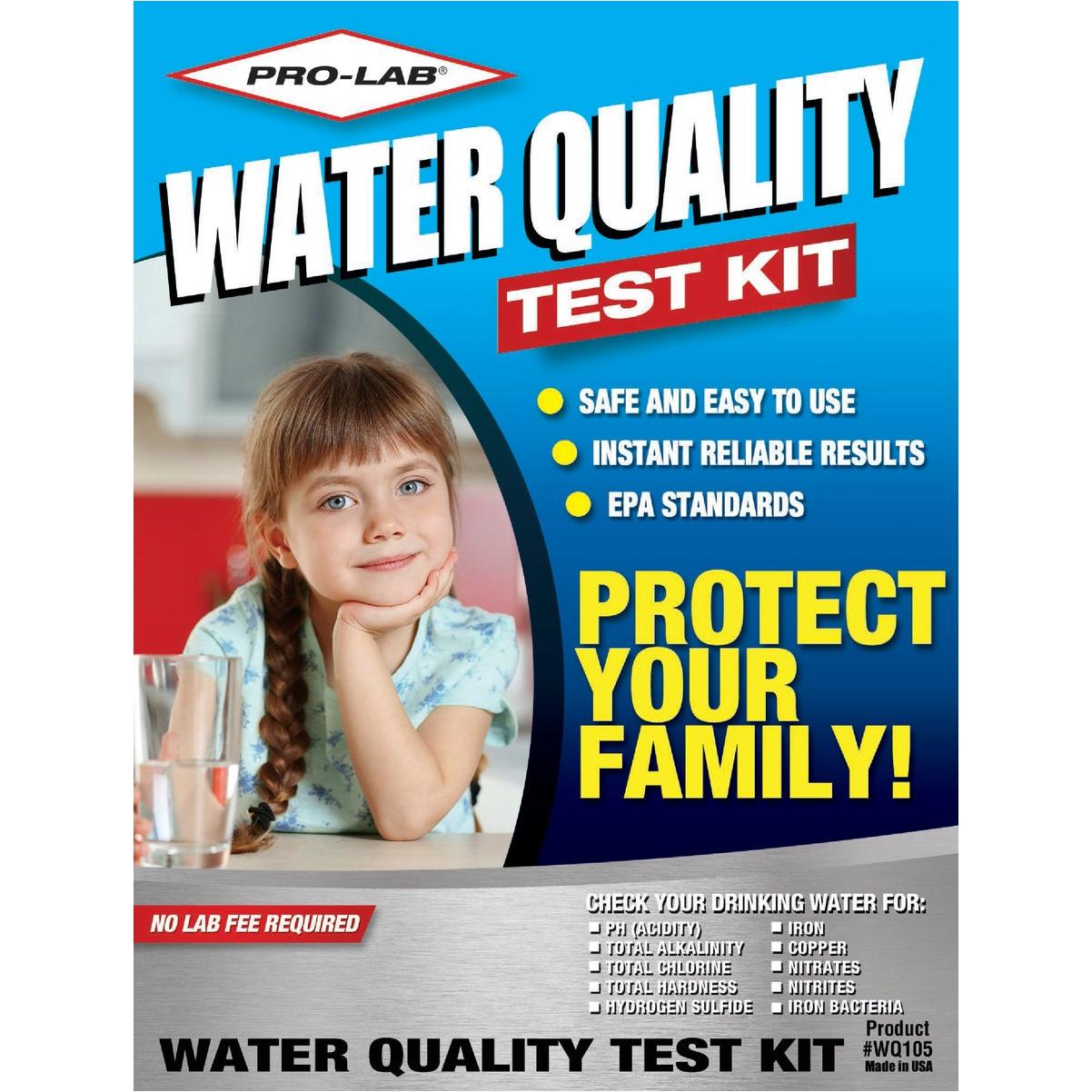 HARDWARE INTER Pro Lab Instant Results Water Quality Test Kit ...