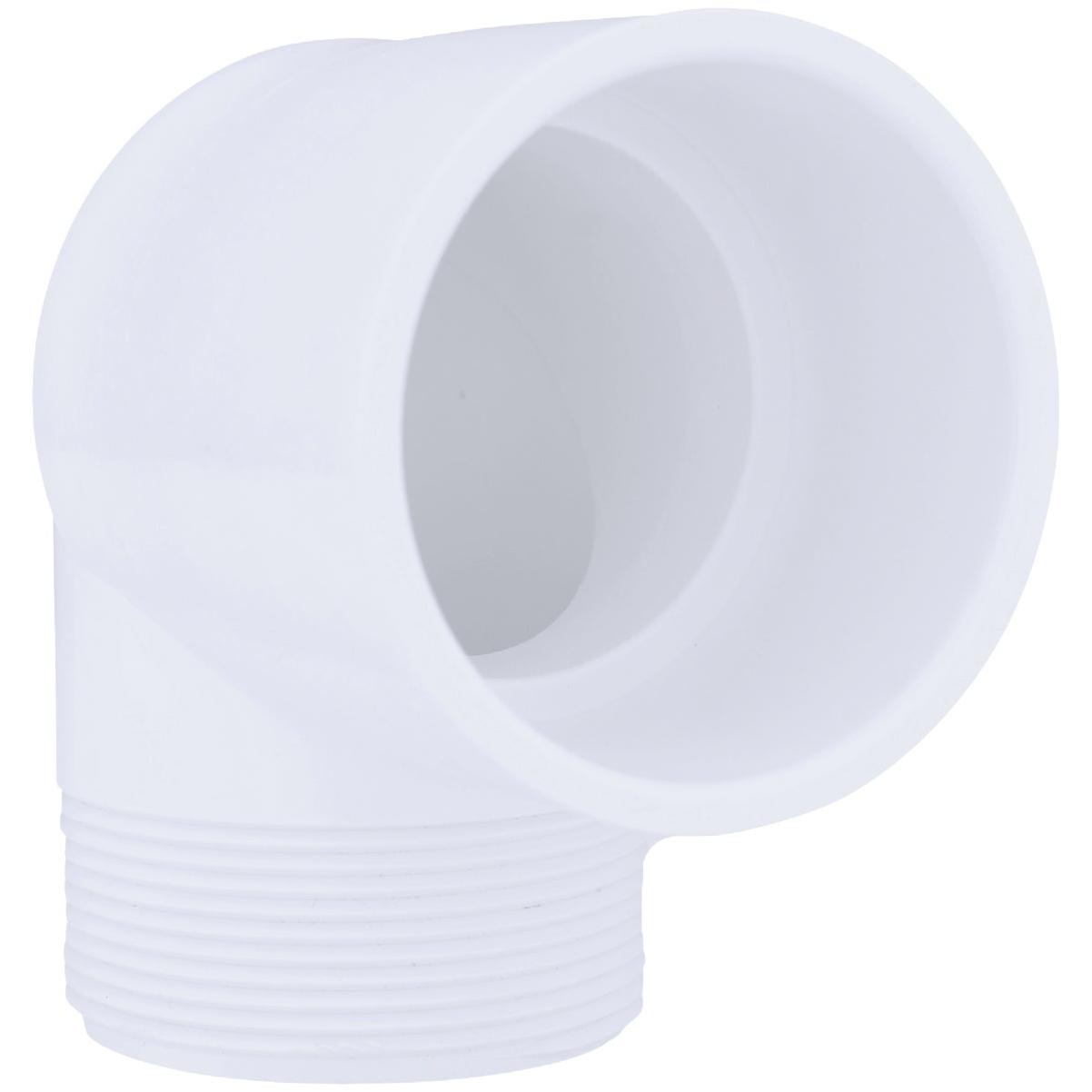 Charlotte Pipe 2 In. Slip x Male Schedule 40 90 Deg. Street PVC Elbow ...