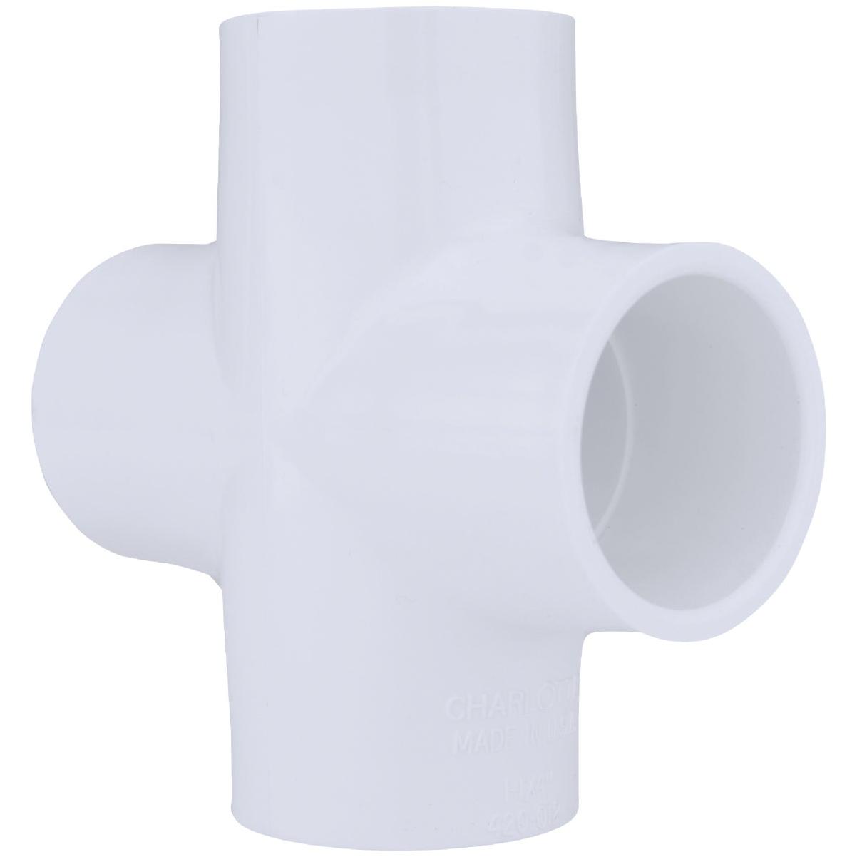 Charlotte Pipe 1-1/4 In. Schedule 40 Slip PVC Cross | Do it Best Barbados