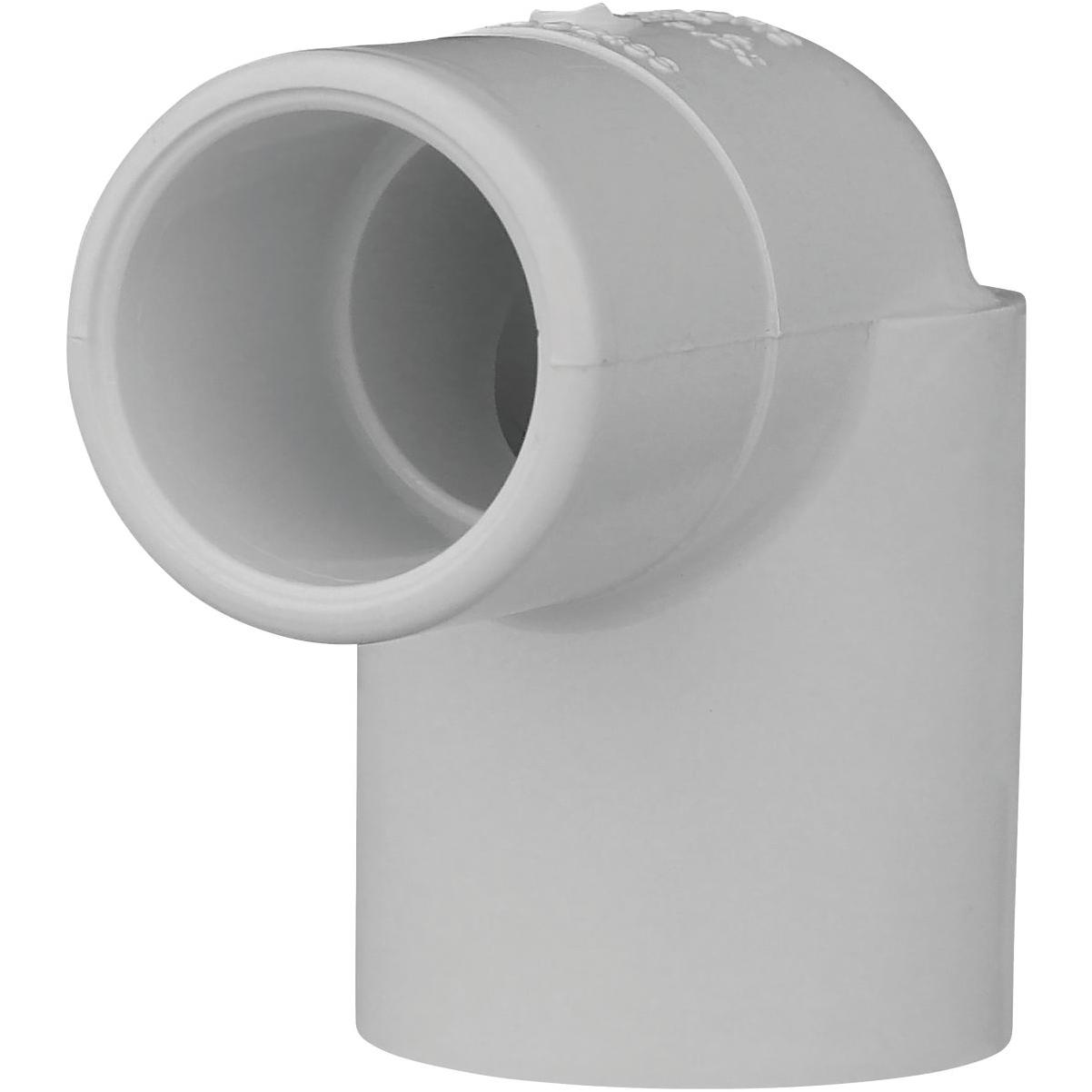 Charlotte Pipe 1 In. Slip x Spigot Schedule 40 90 Deg. Street PVC Elbow ...