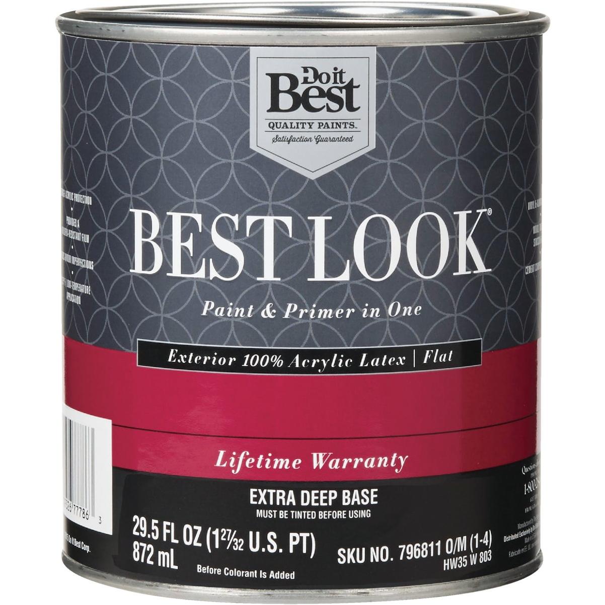 Do it Best Best Look 100% Acrylic Latex Premium Paint & Primer In One ...