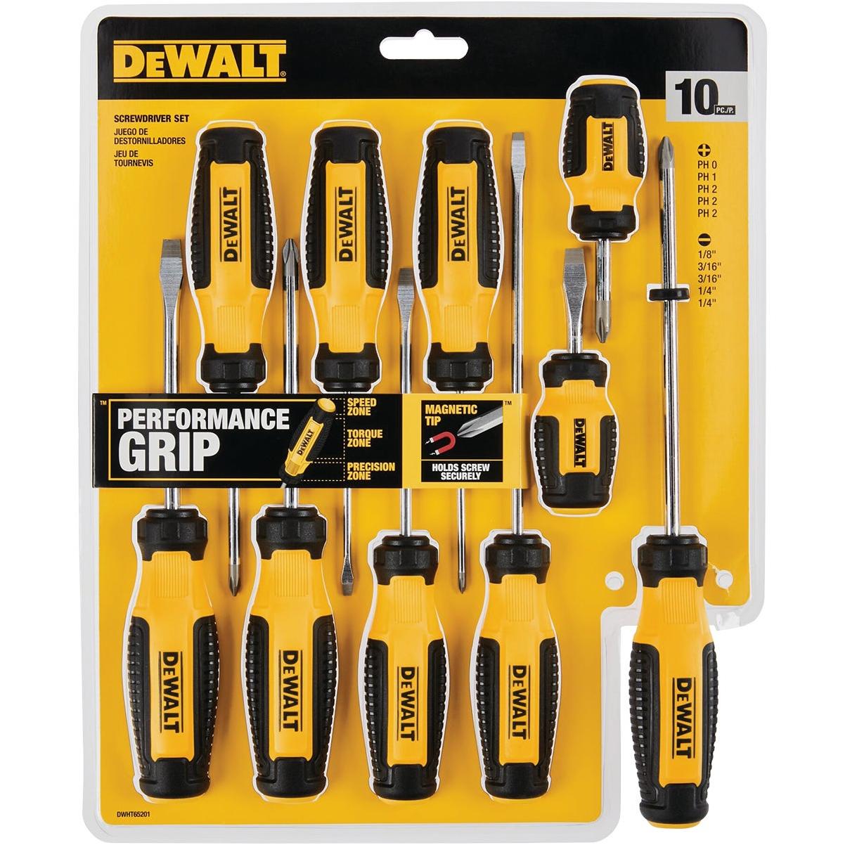 DeWalt Fixed Bar Screwdriver Set (10-Piece) | Do it Best Barbados