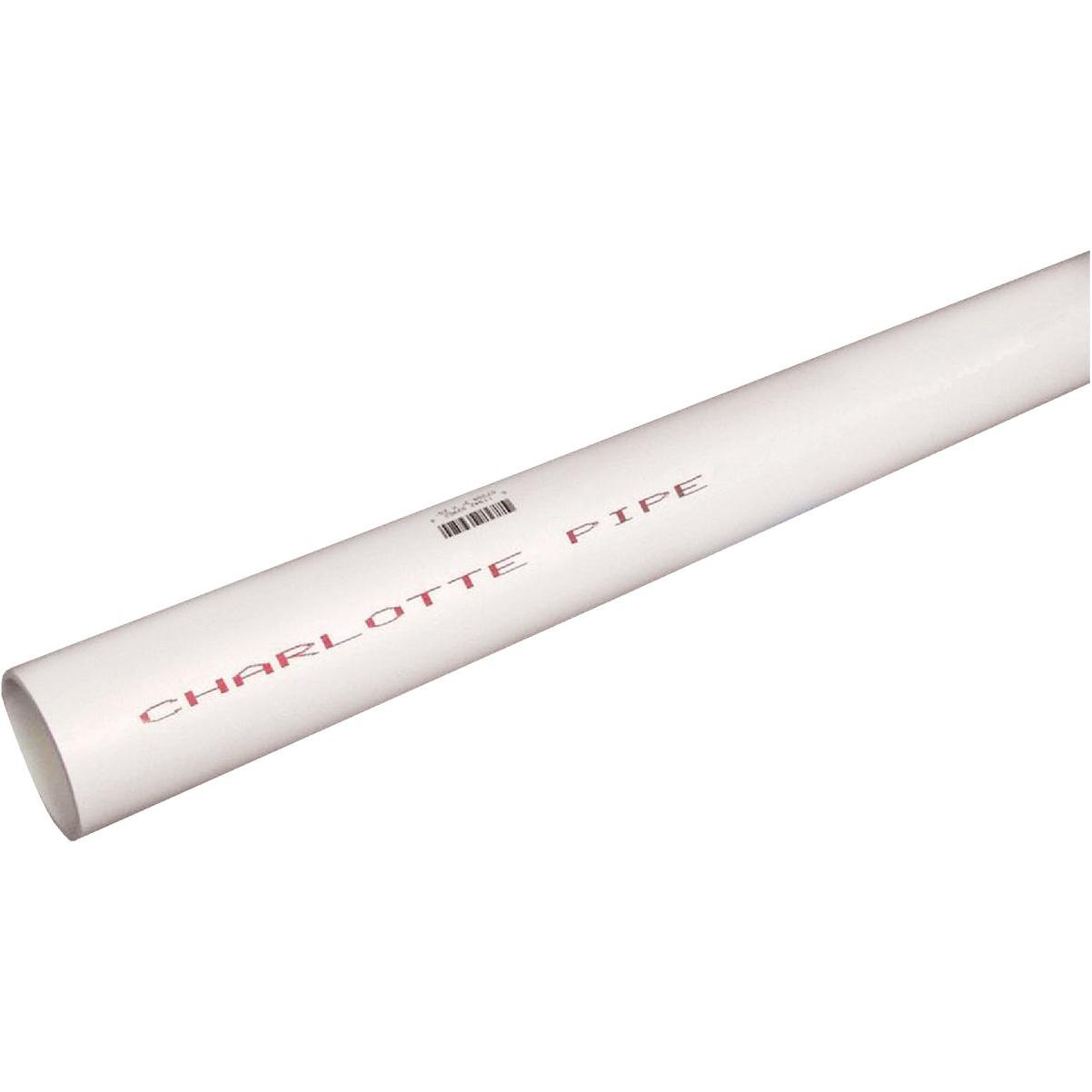 Charlotte Pipe 3 In. x 20 Ft. Cold Water Schedule 40 PVC Pressure Pipe ...