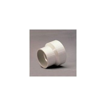 Charlotte Pipe 4 In. Hub x 3 In. Hub Schedule 40 DWV Reducing PVC ...
