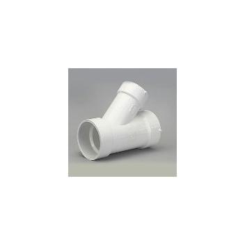 Charlotte Pipe 4 In. x 3 In. Schedule 40 DWV Reducing PVC Wye | Elitsac ...
