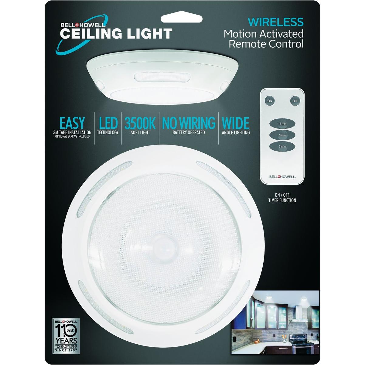 HARDWARE INTER Bell+Howell 3500K Wireless Ceiling Light | Sheraton Mall