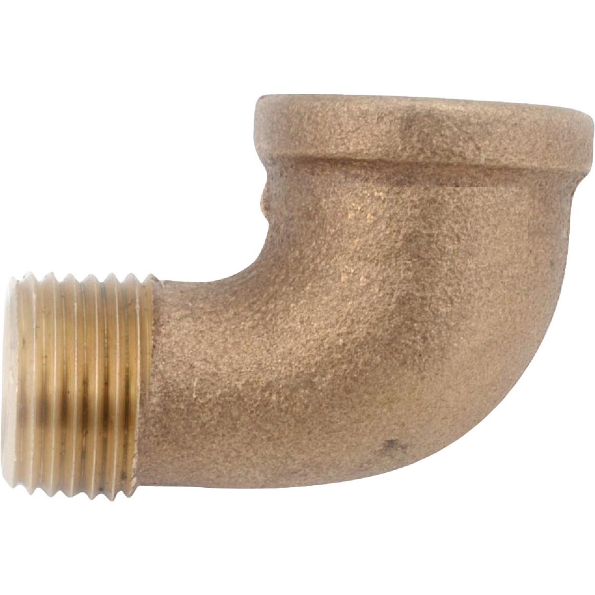 Anderson Metals 1/8 In. 90 Deg. Red Brass Threaded Elbow (1/4 Bend ...