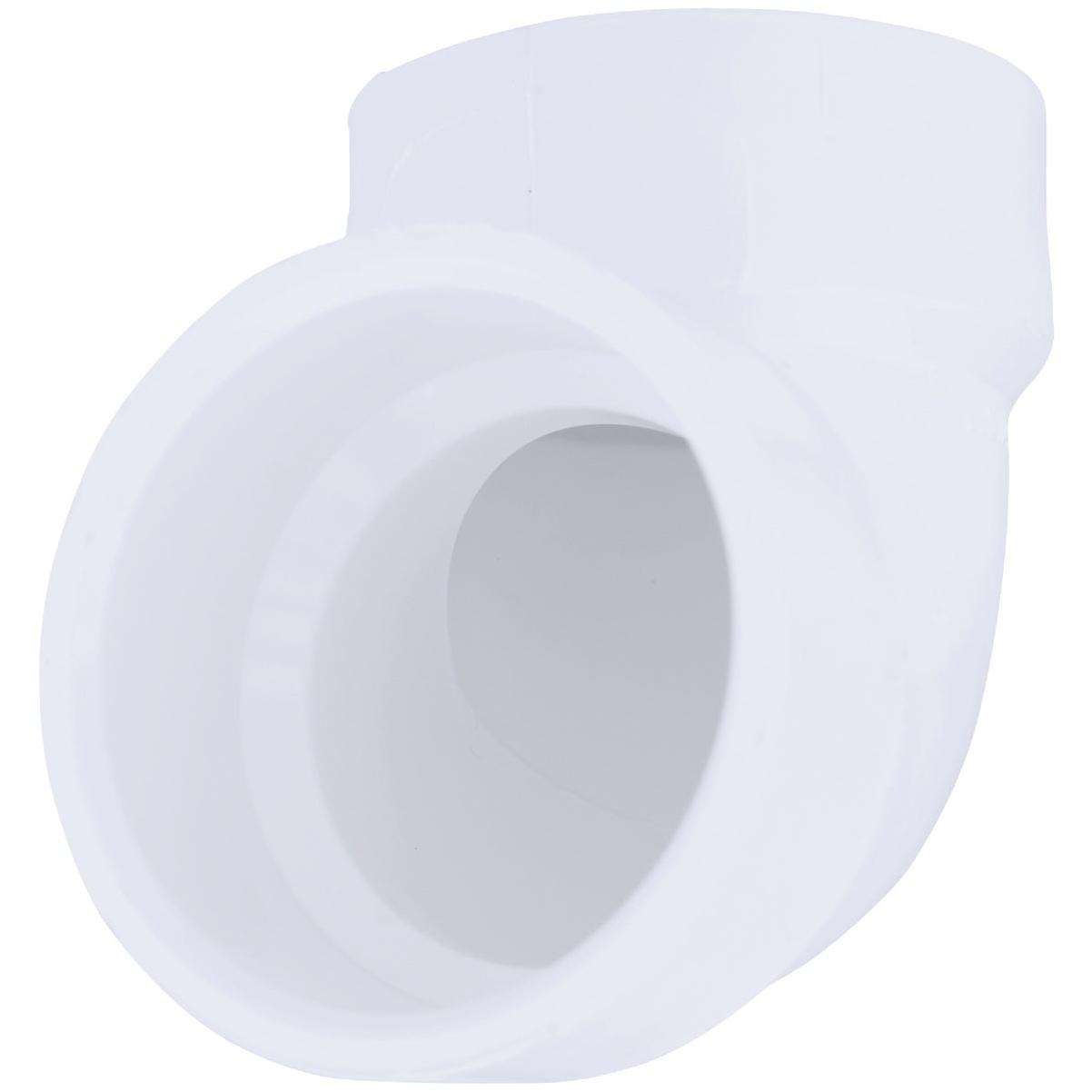 CHARLOTTE PIPE Charlotte Pipe 1-1/2 In. Schedule 40 90 Deg. DWV PVC Vent Elbow (1/4 Bend ...