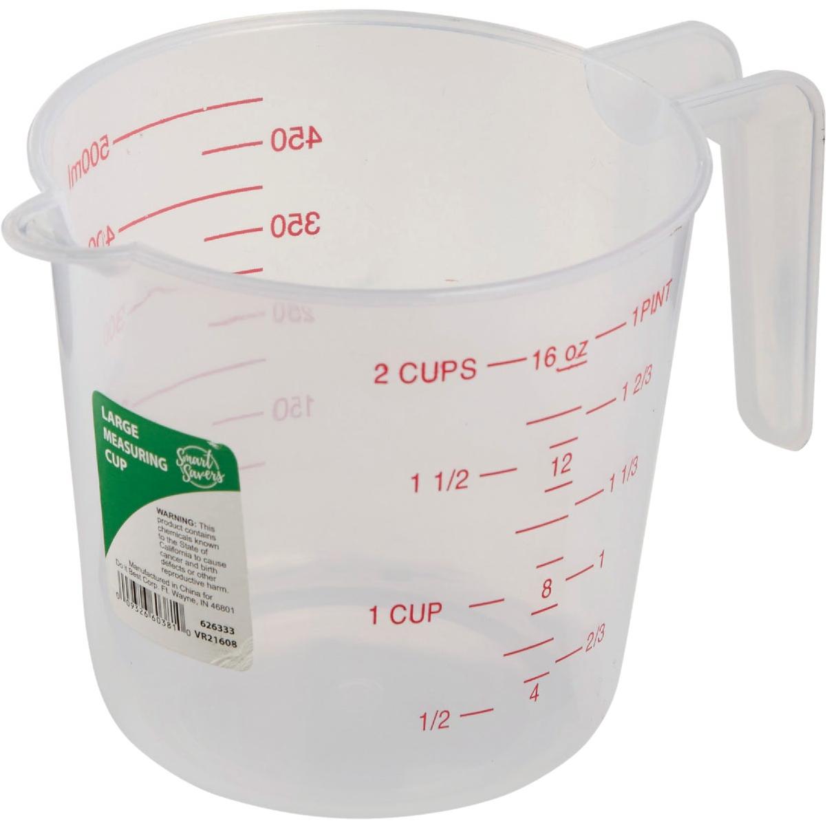 Smart Savers 2 Cup White Plastic Measuring Cup | Sheraton Mall