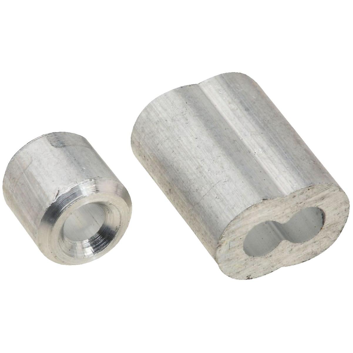 Prime Line Prime-Line Cable Ferrules and Stops, 1/8", Aluminum ...