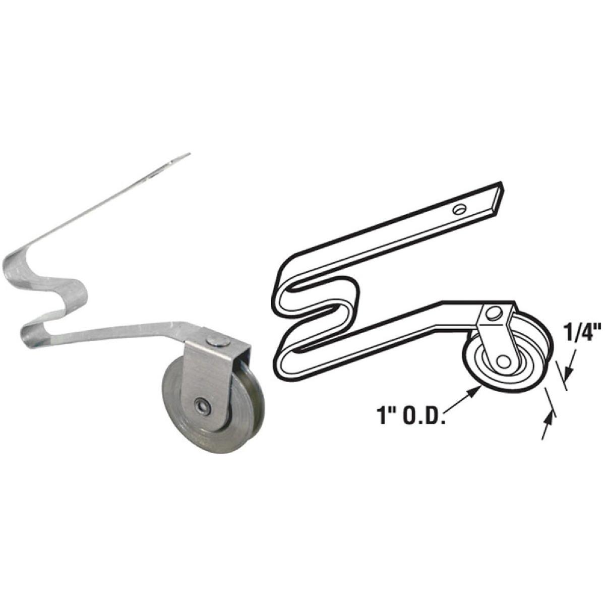 Prime-Line 1 In. Steel Screen Door Tension Springs with Steel Roller (2 ...