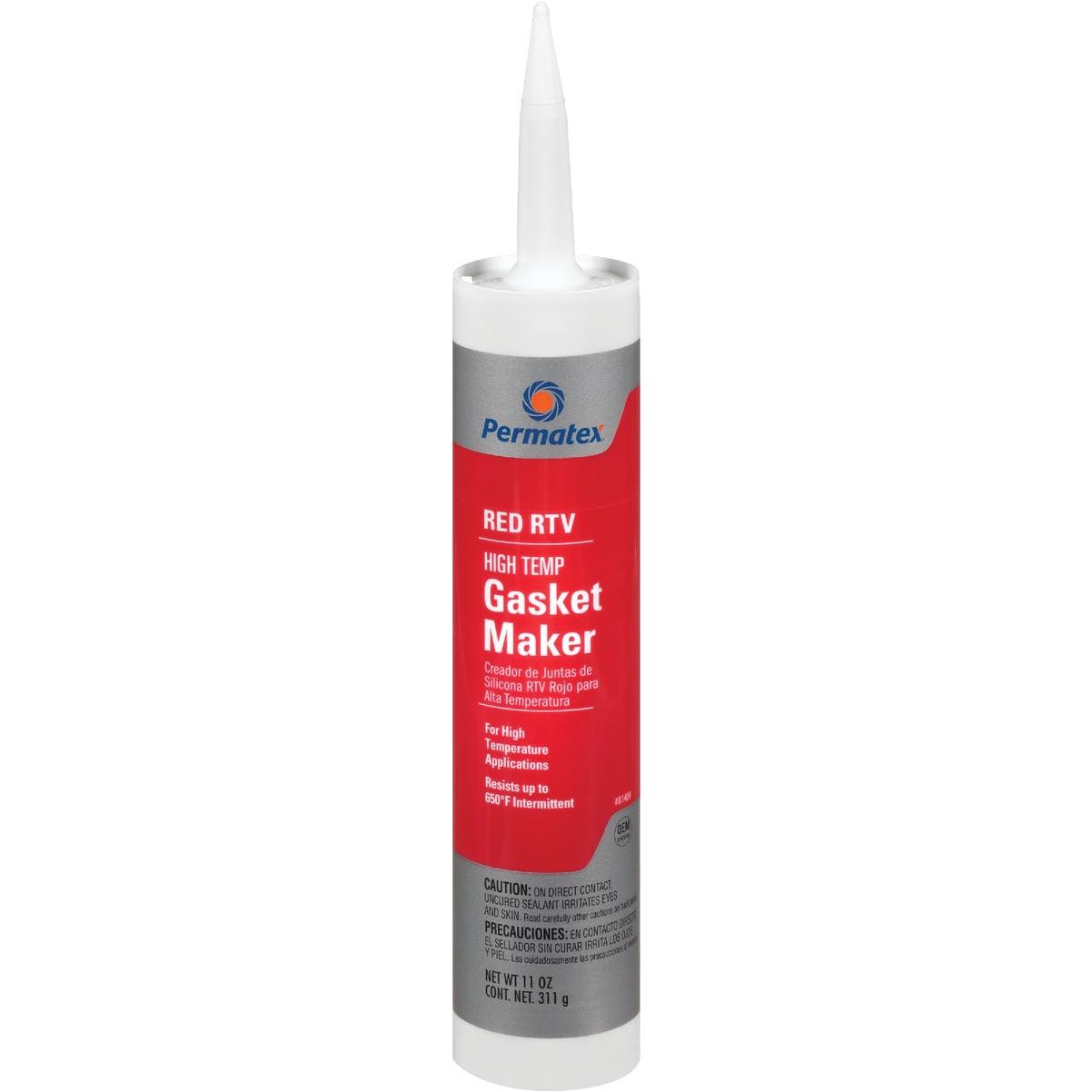 Permatex 11 Oz. High-Temp Red RTV Silicone Gasket Maker | Do it Best ...