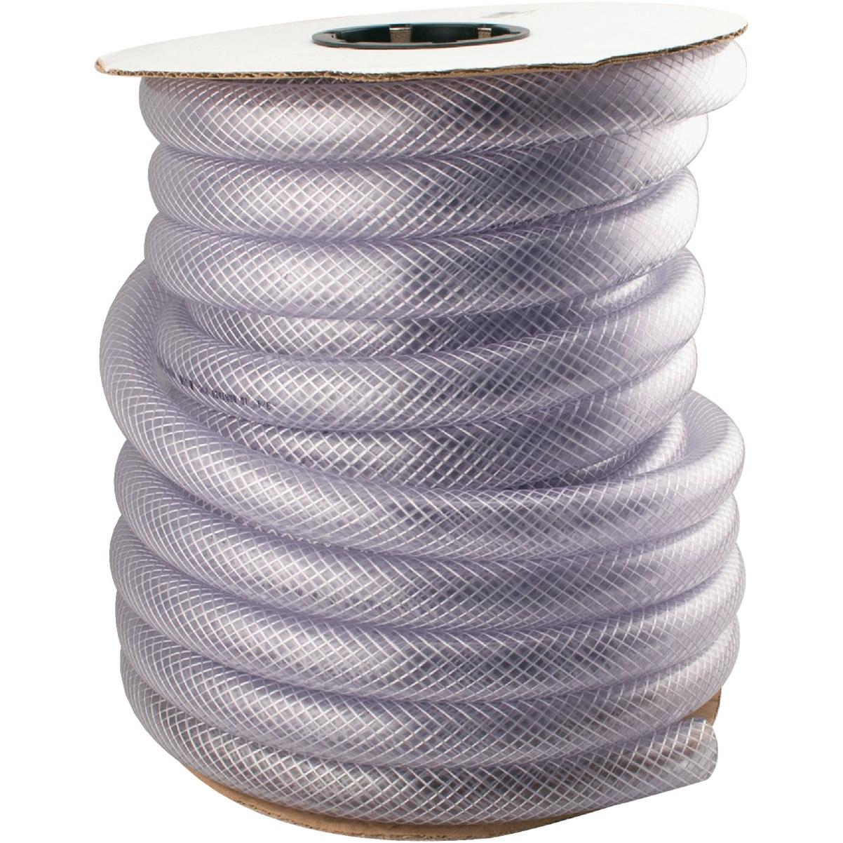 HARDWARE INTER Abbott Rubber 1 In. x 3/4 In. x 75 Ft. Clear T12 Braided ...