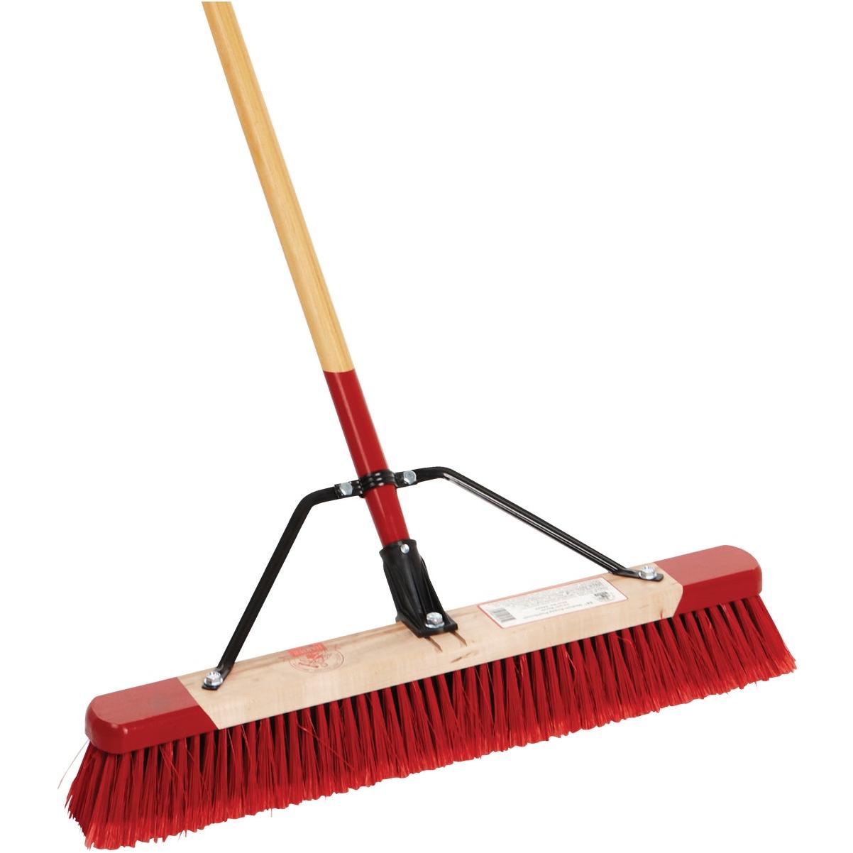 Harper 24 In. W. x 64 In. L. Wood Handle Multi-Purpose Medium Sweep ...
