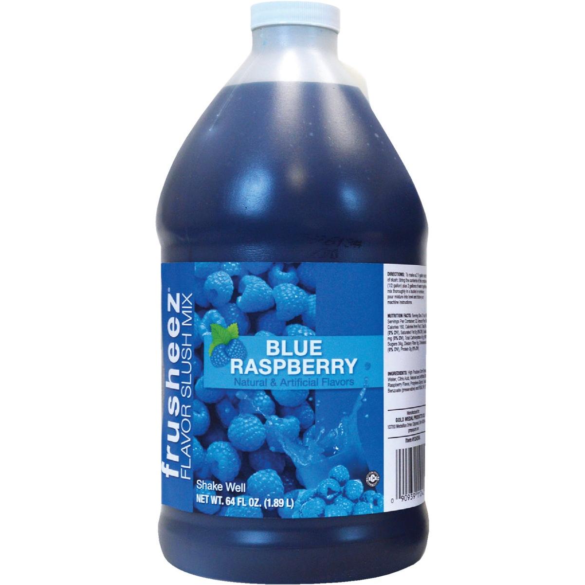 Gold Medal Frusheez Blue Raspberry 1/2 Gal. Flavor Slush Mix | Do it ...