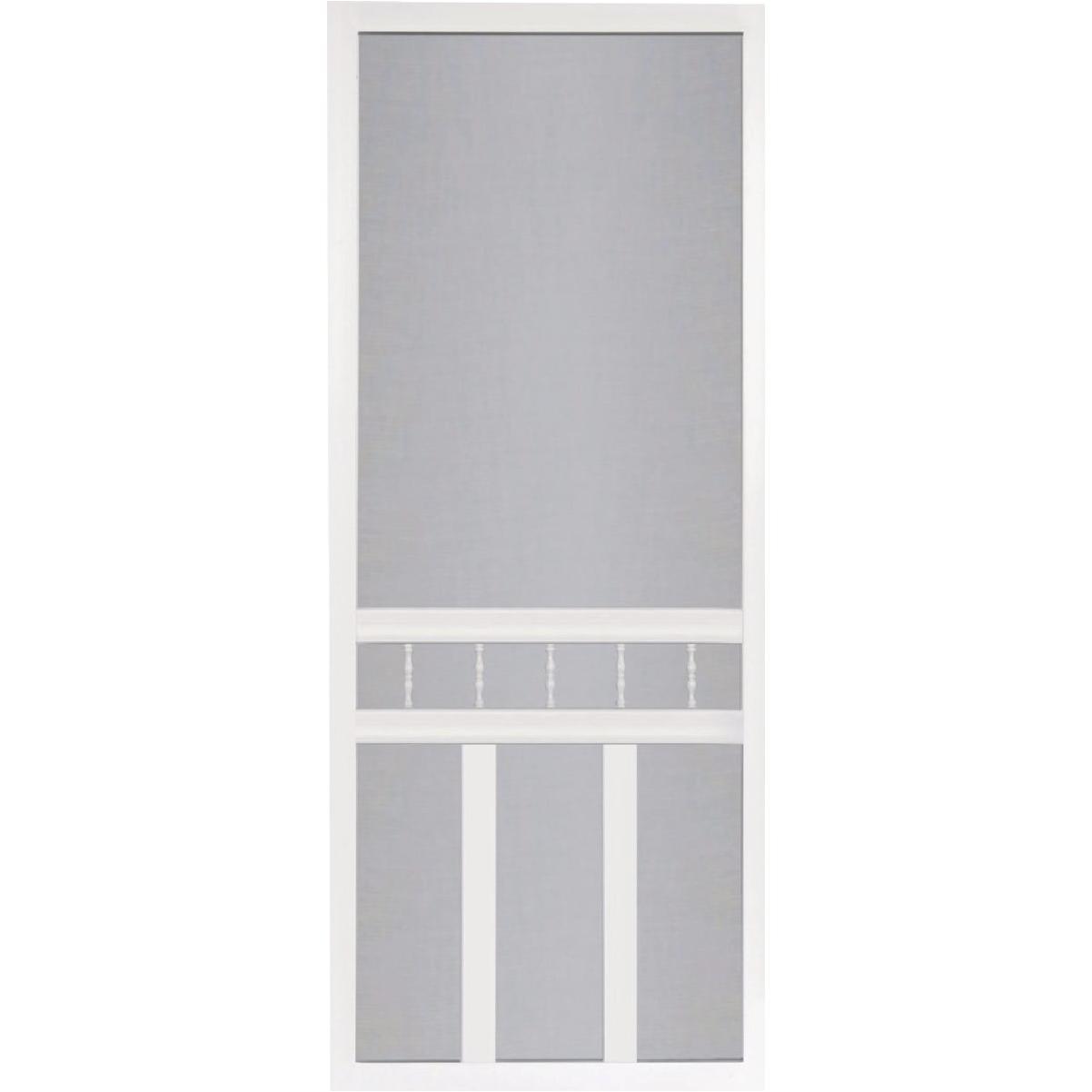 Screen Tight Waccamaw 36 In. W x 80 In. H x 1 In. Thick White Vinyl ...