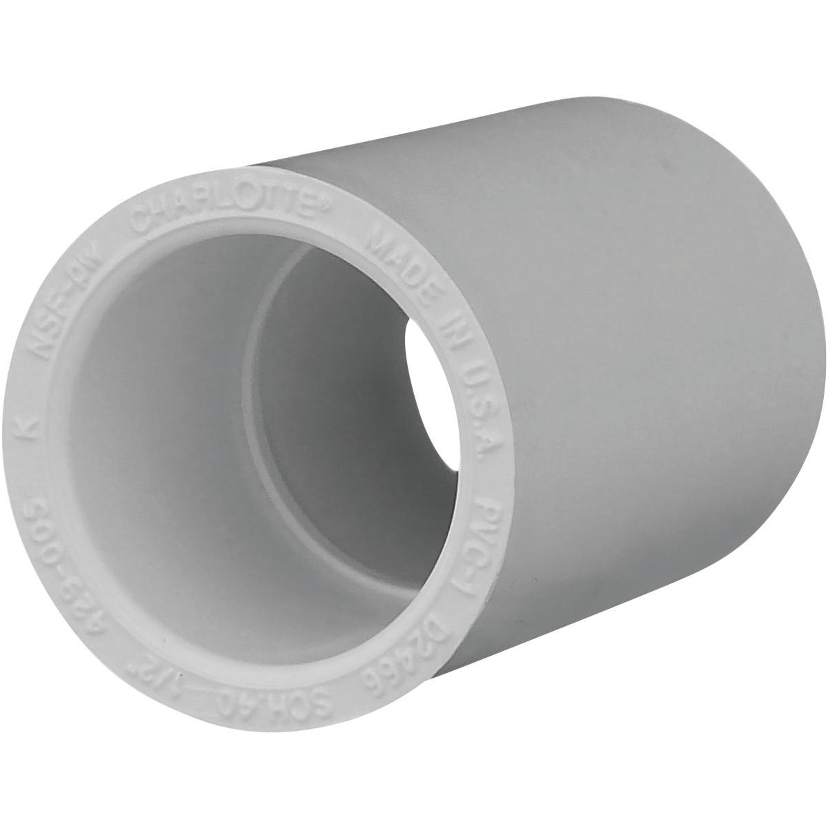 Charlotte Pipe 1/2 In. Sch. 40 PVC Coupling (10-Pack) | Do it Best Barbados