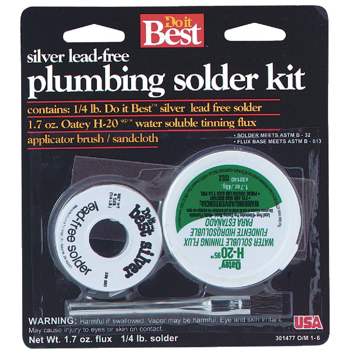 Do it Best Silver Lead-Free 1/4 Lb. H-2095 Solder Kit | Do it Best Barbados