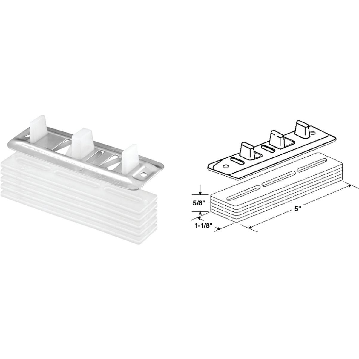 Prime Line Prime-Line Bypass Door Guide & Carpet Risers | Sheraton Mall