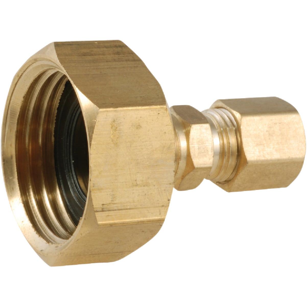 Anderson Metals 1/4 In. OD x 3/4 In. FHT Brass Ice Maker Compression ...