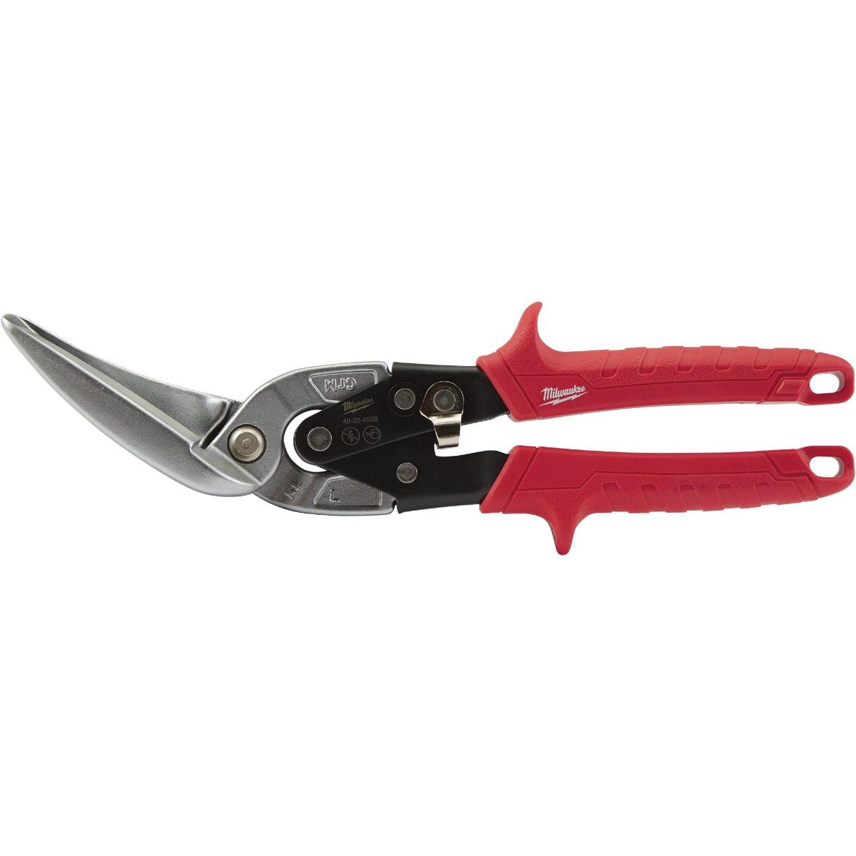 Milwaukee Left Offset Long Cut Aviation Snips | Do it Best Barbados