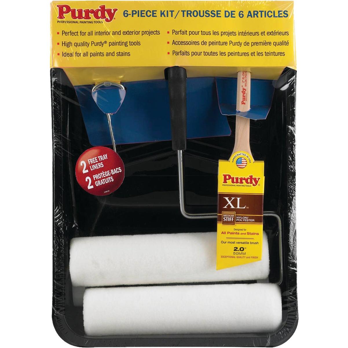 Purdy 9 In. 3/8 In. Woven Roller & Tray Set (6-Piece) | Do it Best Barbados