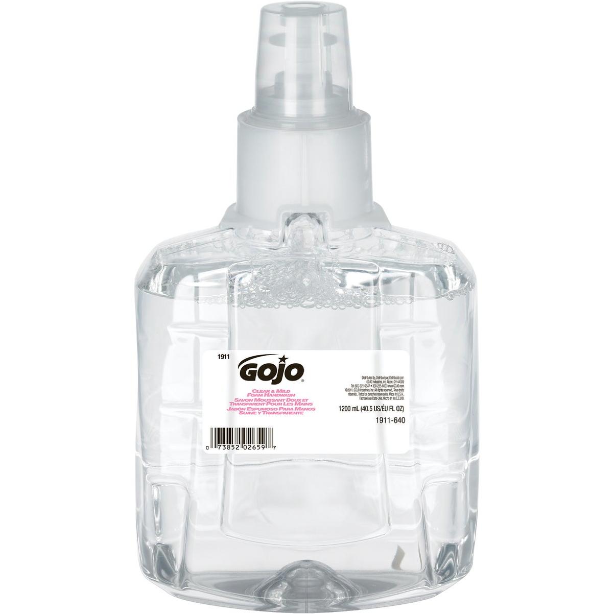 GOJO LTX-12 Clear & Mild 1200mL Foam Handwash Refill (2-Pack) | Do it ...