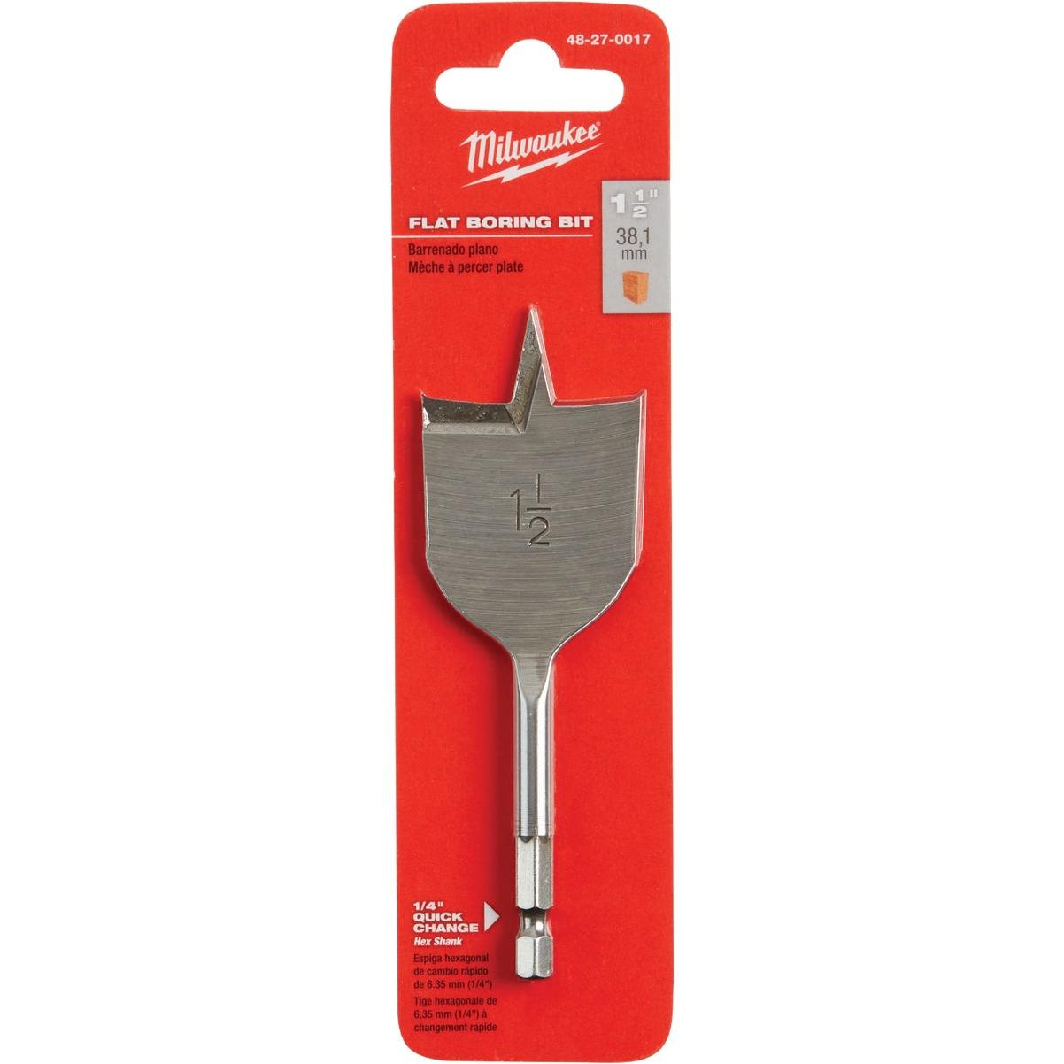 Milwaukee 1-1/2 In. x 4-1/2 In. Spade Bit | Sheraton Mall