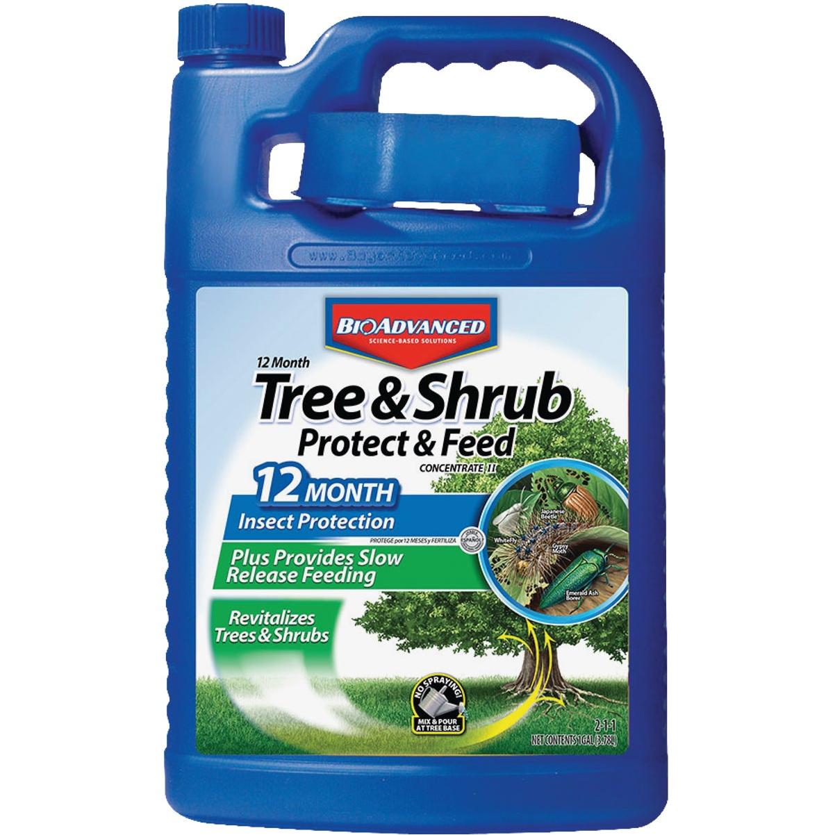 BioAdvanced 1 Gal. Concentrate Tree & Shrub Protect & Feed Insect ...