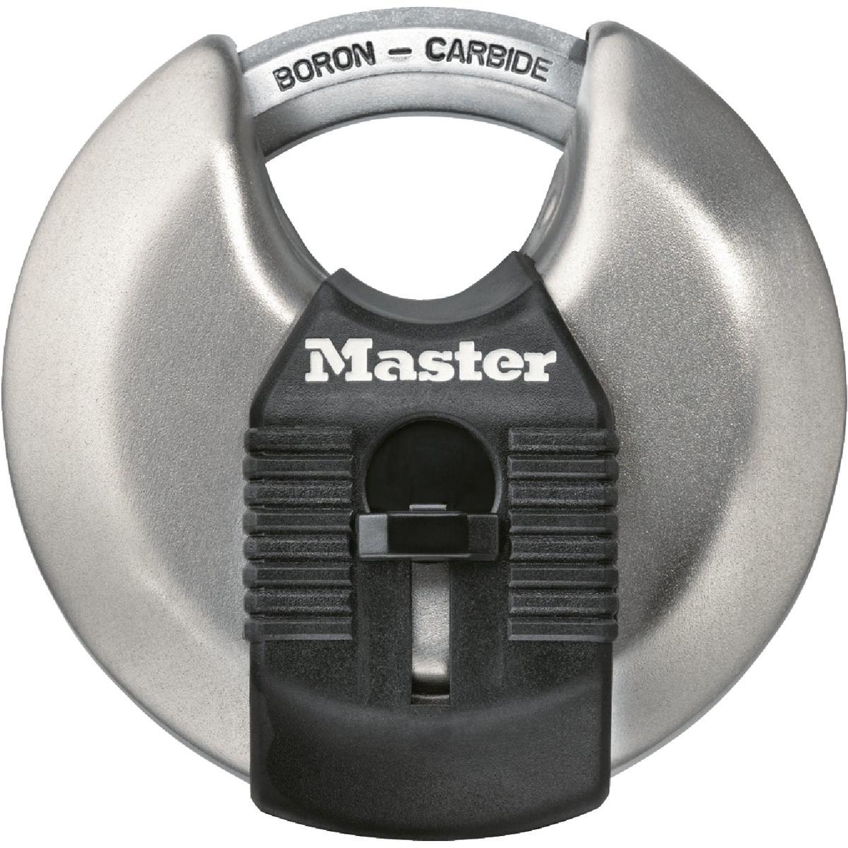 Master Lock Magnum 0313 2-3/4 In. W. Stainless Steel Discus Keyed Alike ...
