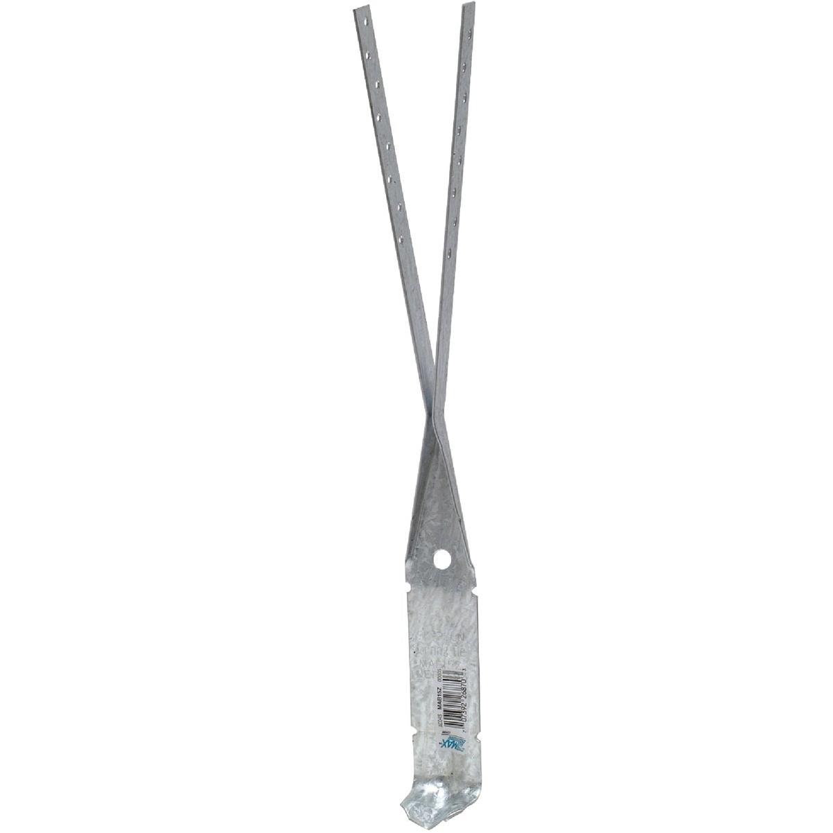 Simpson Strong-Tie ZMAX 18 ga Steel Mudsill Foundation Anchor | Do it ...