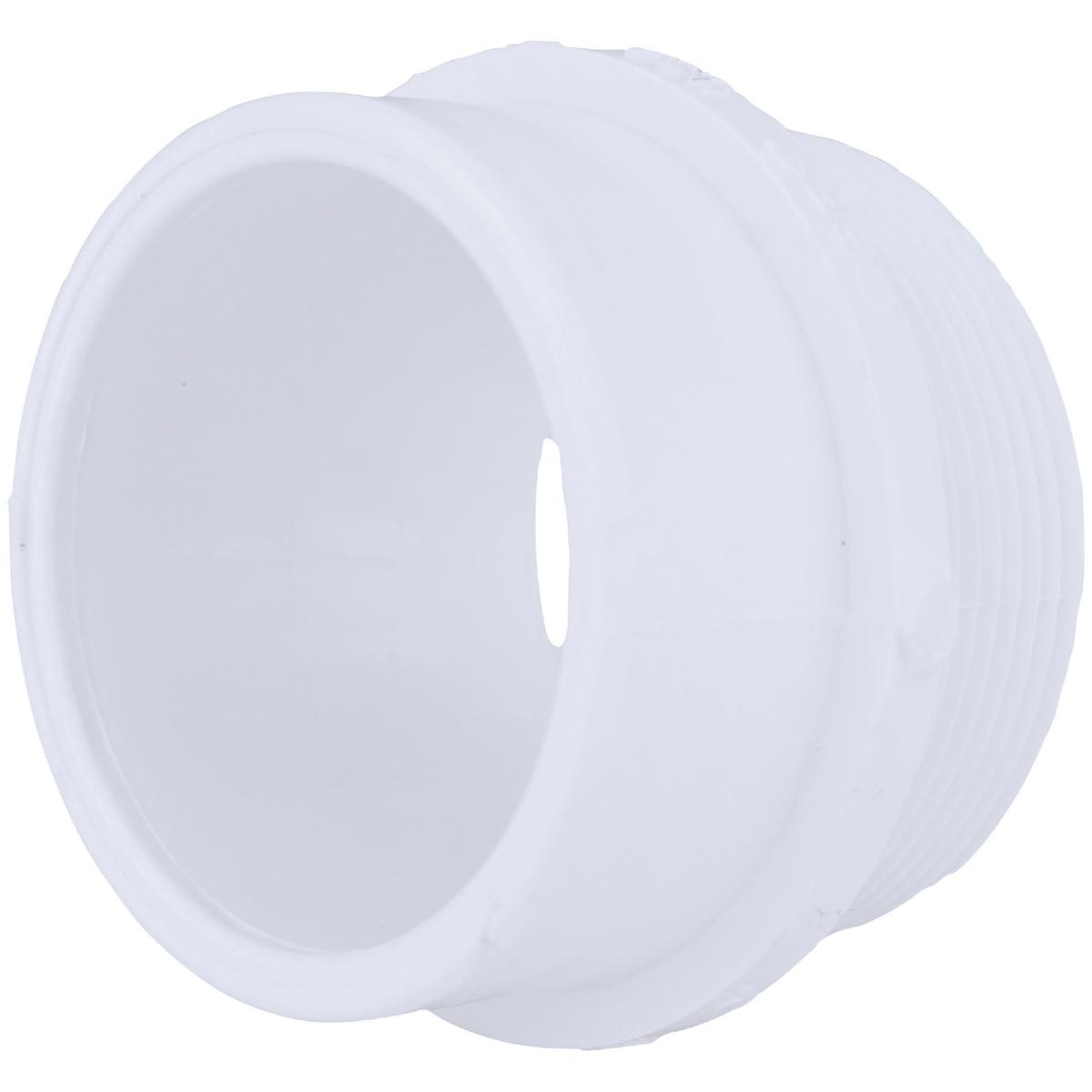 Charlotte Pipe 2 In. SPG x 2 In. MIP Schedule 40 DWV PVC Adapter | Do ...