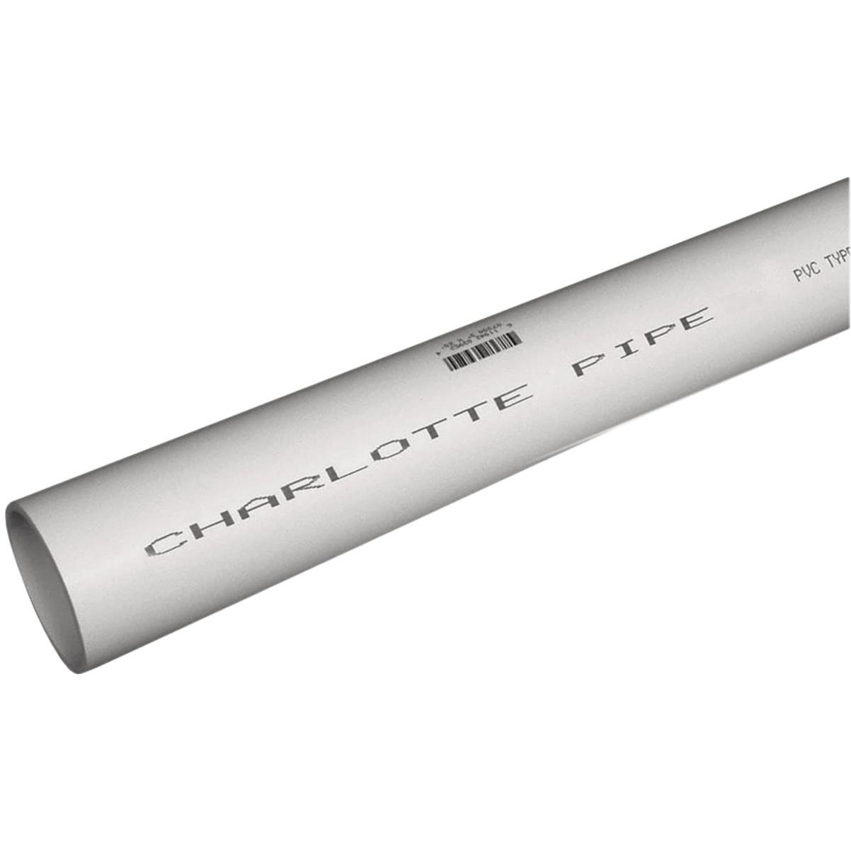 Charlotte Pipe 1/2 In. x 2 Ft. Schedule 40 PVC Pressure Pipe, Plain End ...