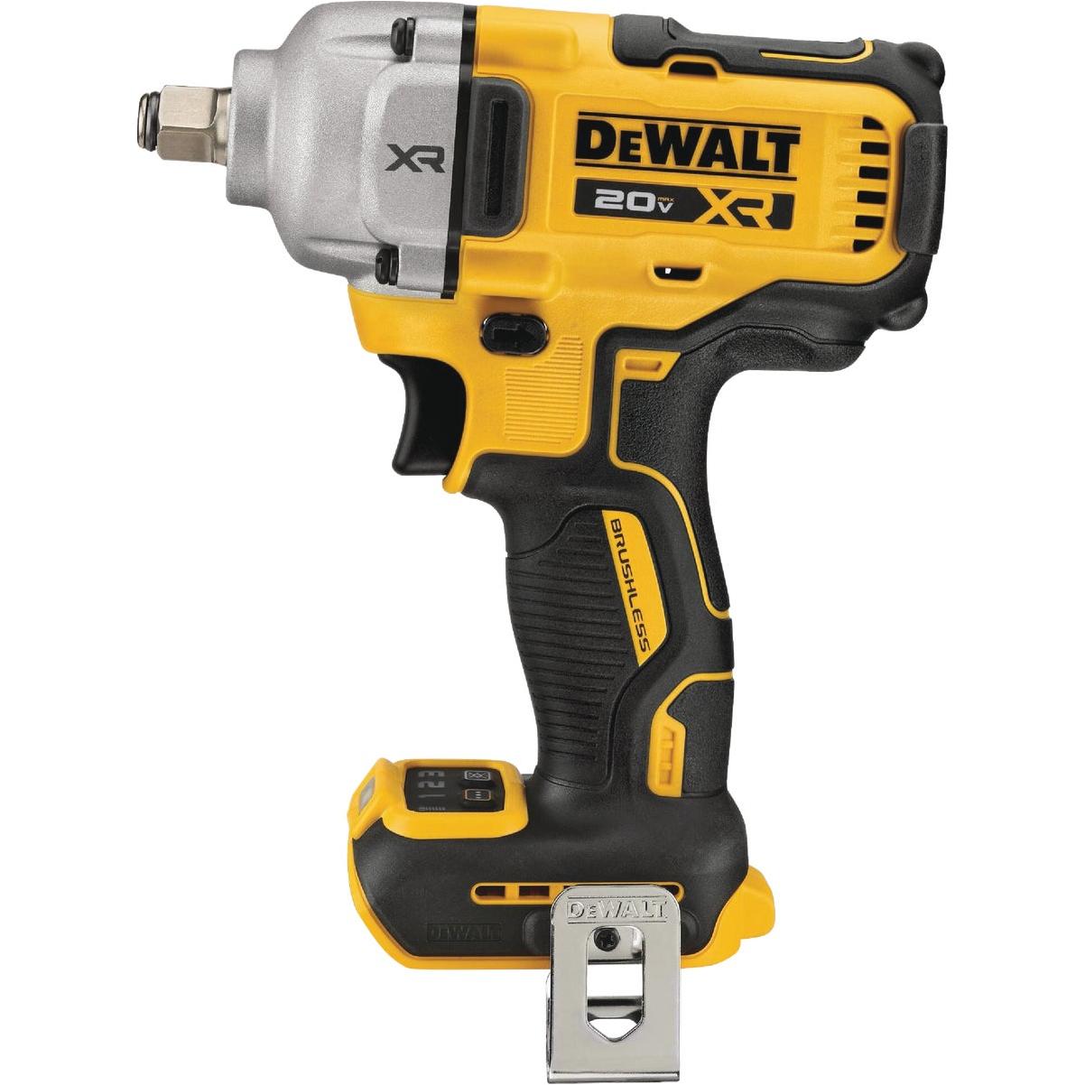 DEWALT 20V MAX XR Brushless 1/2 In. Mid-Range Cordless Impact Wrench ...