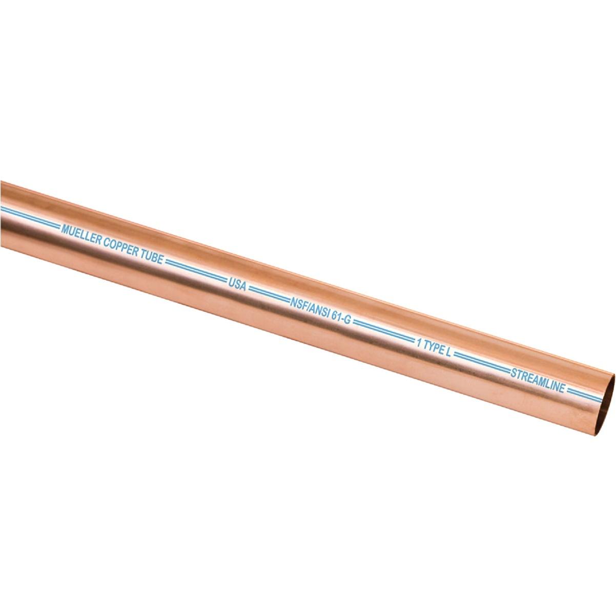 Mueller Streamline 3/8 In. ID x 10 Ft. Type L Copper Pipe | Elitsac, Inc.