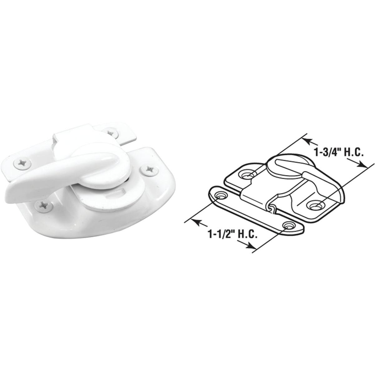 Defender Security Double Hung White Sash Lock | Do it Best Barbados