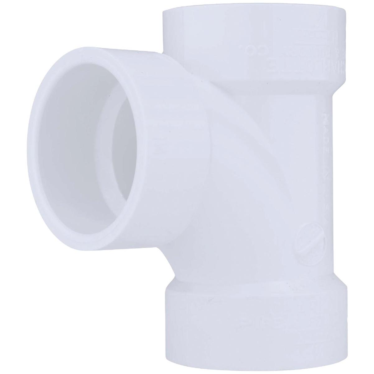 Charlotte Pipe 1-1/4 In. Schedule 40 Sanitary PVC Tee | Do it Best Barbados