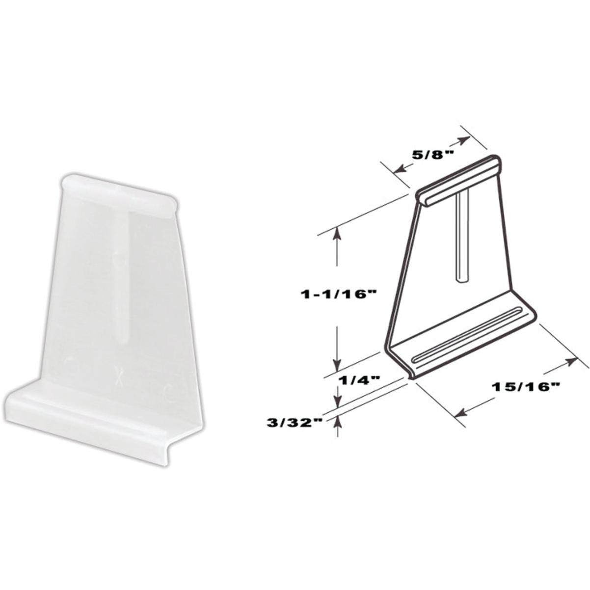 Prime Line Prime-Line White Spline Channel Pull Tab (6-Pack) | Sheraton ...
