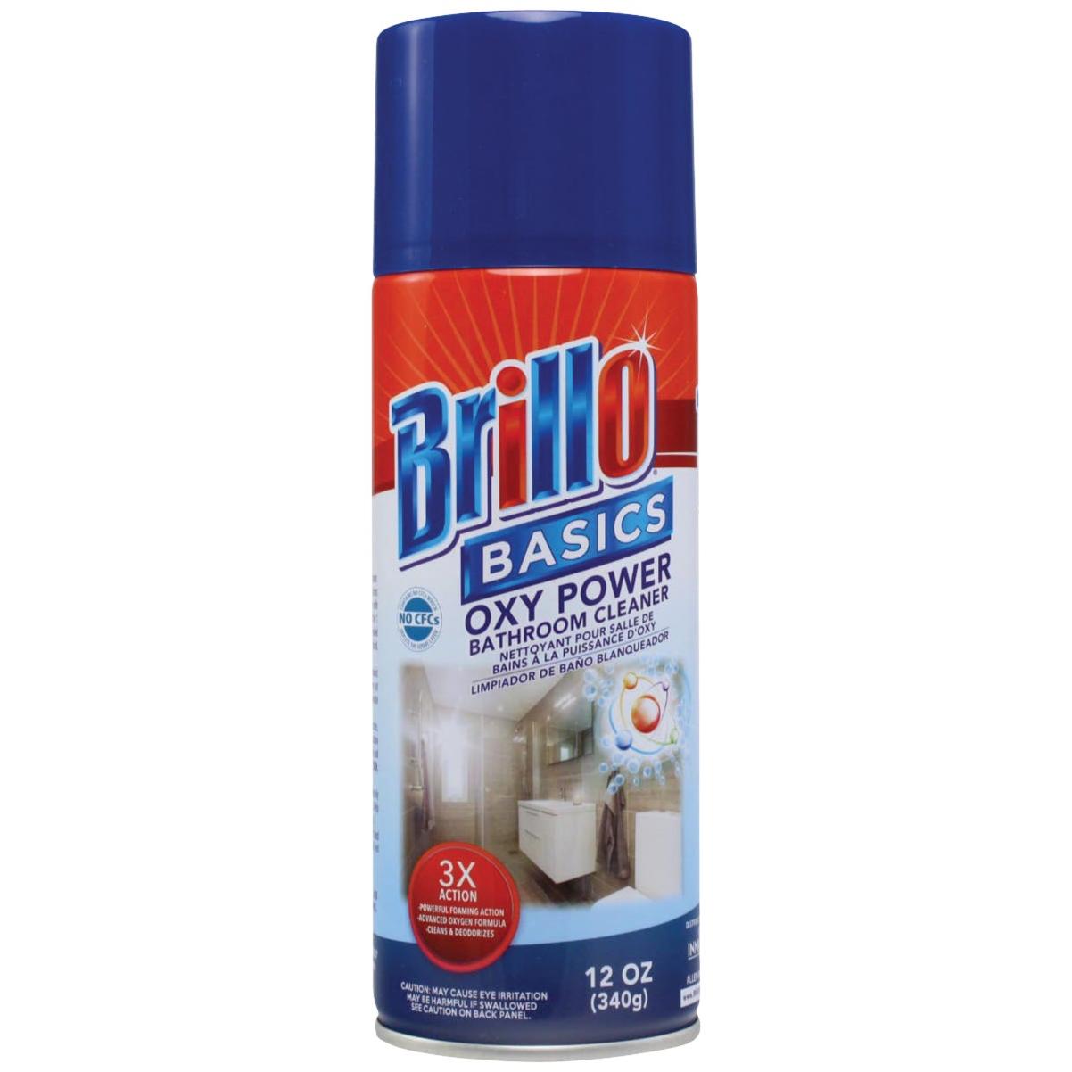 Brillo Basics 12 Oz. Aerosol Spray Fresh Clean General Purpose Bathroom ...