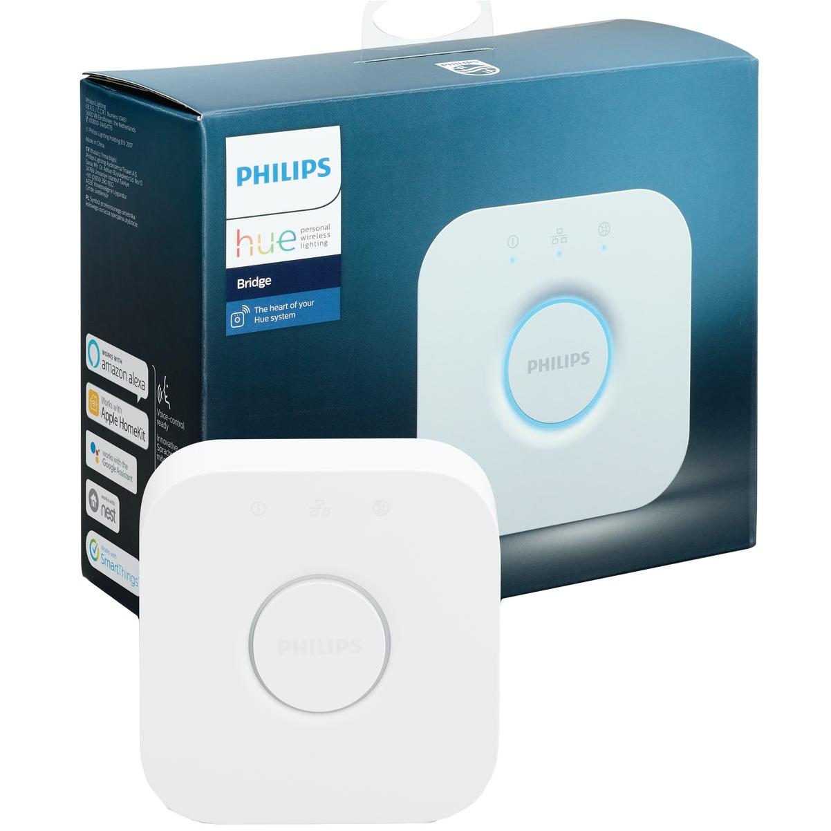 Philips Hue Plug-In Smart Bridge, White | Sheraton Mall