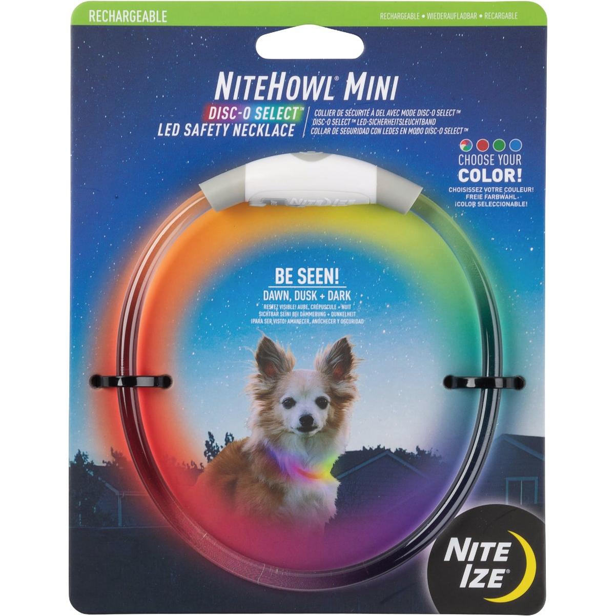 Nite Ize Nite Howl Lithium Polymer Rechargeable Color Changing LED Mini ...
