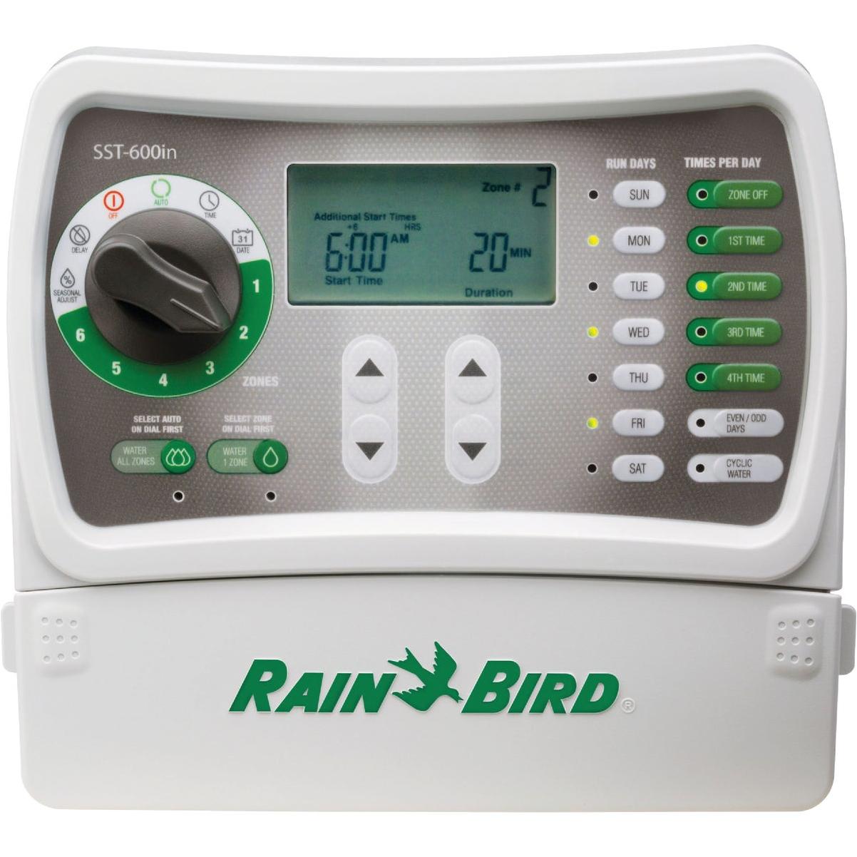 Rain Bird TRU 6-Station Indoor Plug-in Irrigation Controller | Do it ...