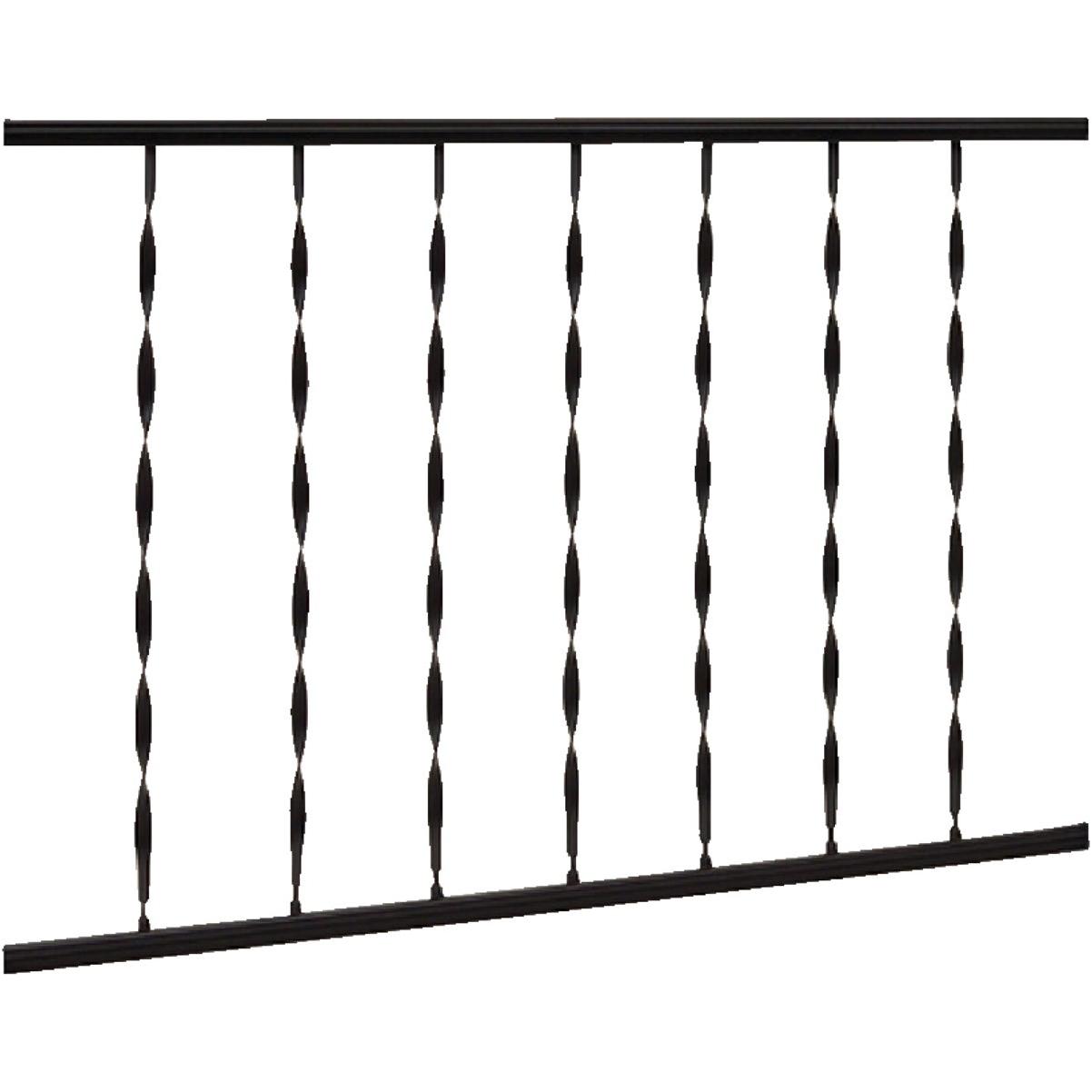 Gilpin Windsor 32 In. H. x 6 Ft. L. Wrought Iron Railing | Do it Best ...