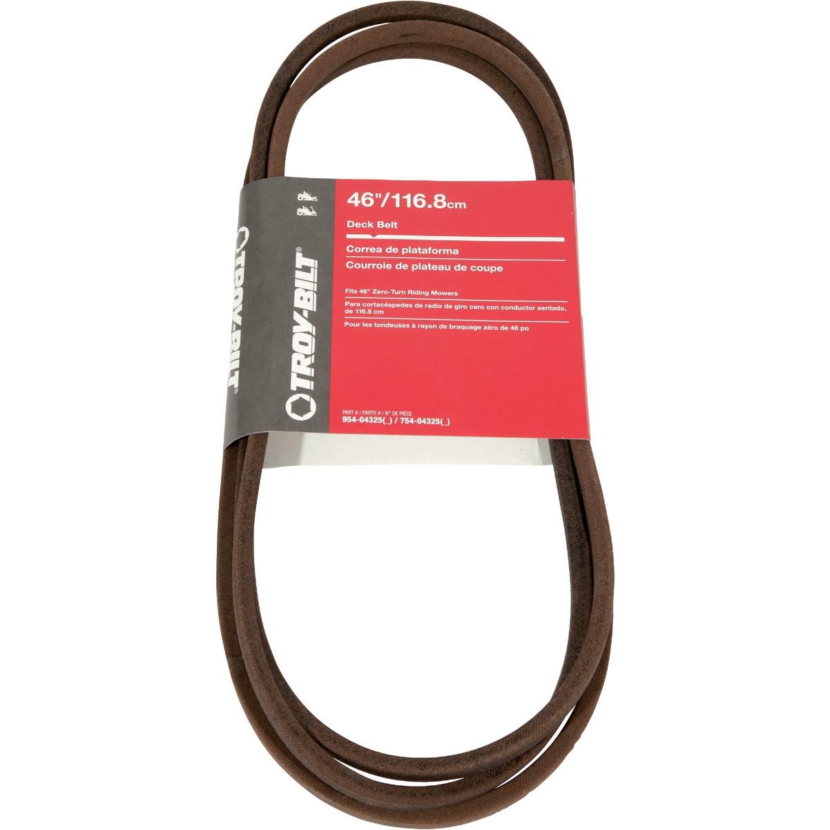 Troy Bilt Troy-Bilt 46 In. Deck Belt for Lawn Tractors & Zero-Turn ...
