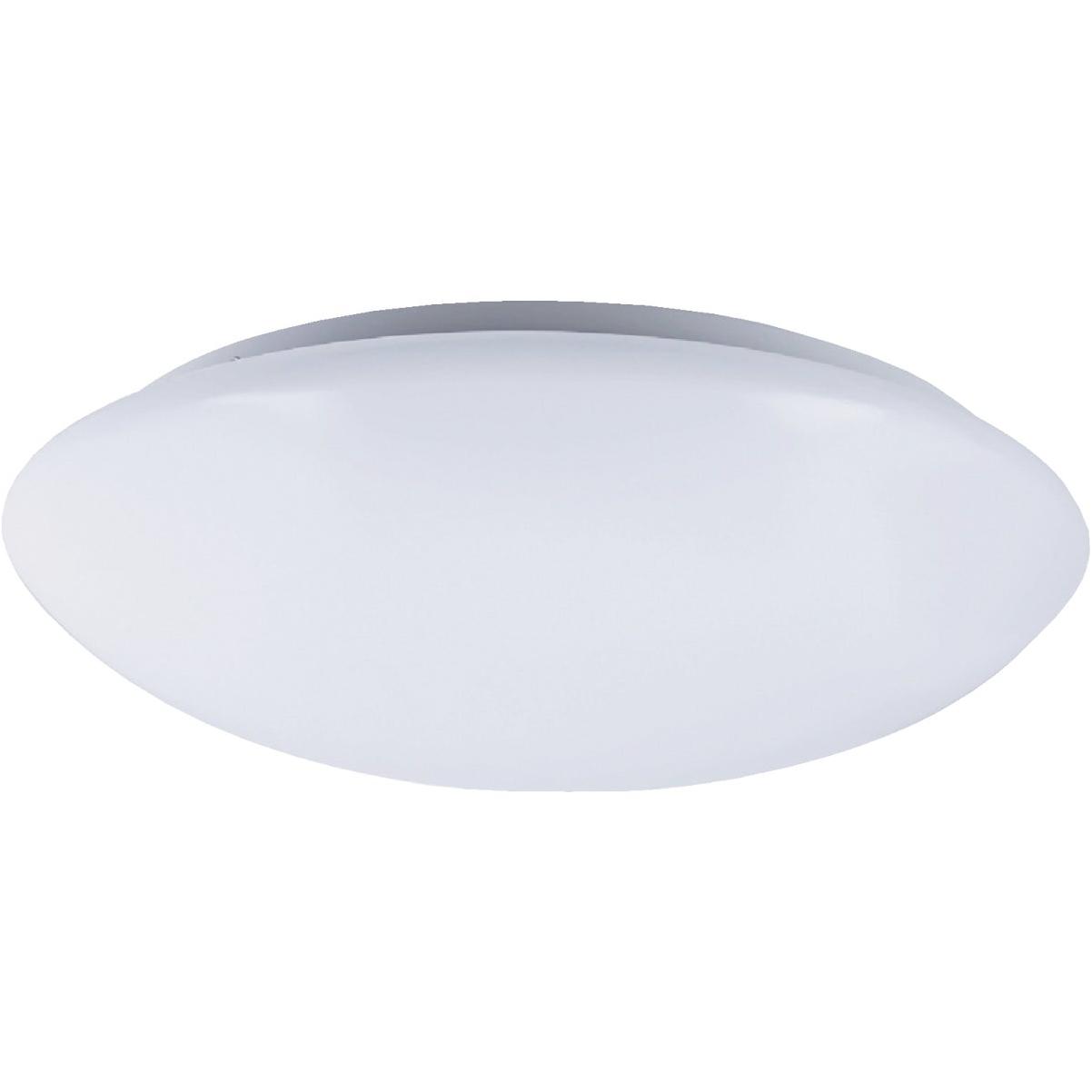 Halo 15 In. CCT LED Low Profile Round Flush Mount Ceiling Light Fixture ...