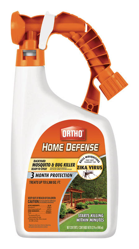HARDWARE INTER Ortho Home Defense 32 Oz. Ready-To-Spray Backyard ...