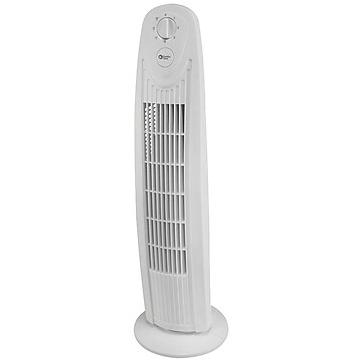 Comfort Zone CZTF329WT 29" 3-Speed Oscillating Tower Fan with Sturdy ...